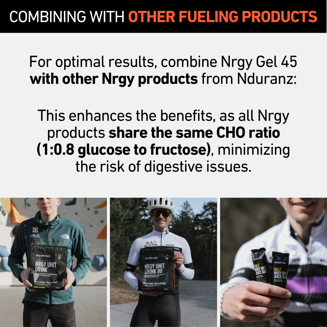 Nrgy Gel 45 Nduranz — High-performance Energy Gel for Sports